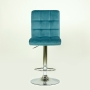 Барный стул N-48 Kruger бирюзовый велюр VL XLD25 — купить по цене 6240. ...