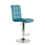 Барный стул N-48 Kruger бирюзовый велюр VL XLD25 — купить по цене 6240. ...
